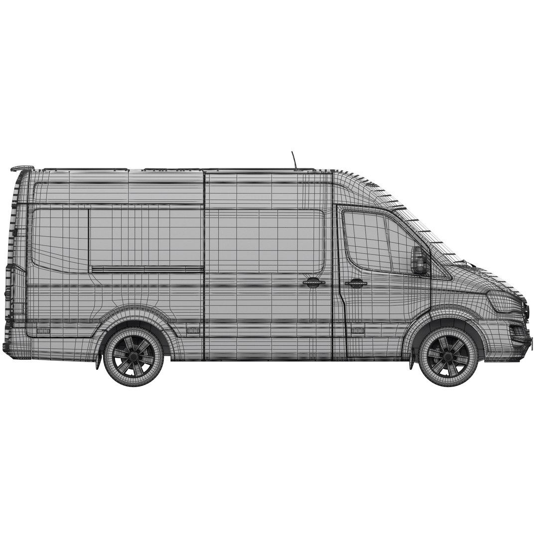 Hyundai H350 L3H2 Passenger 3D Model - TurboSquid 2199577