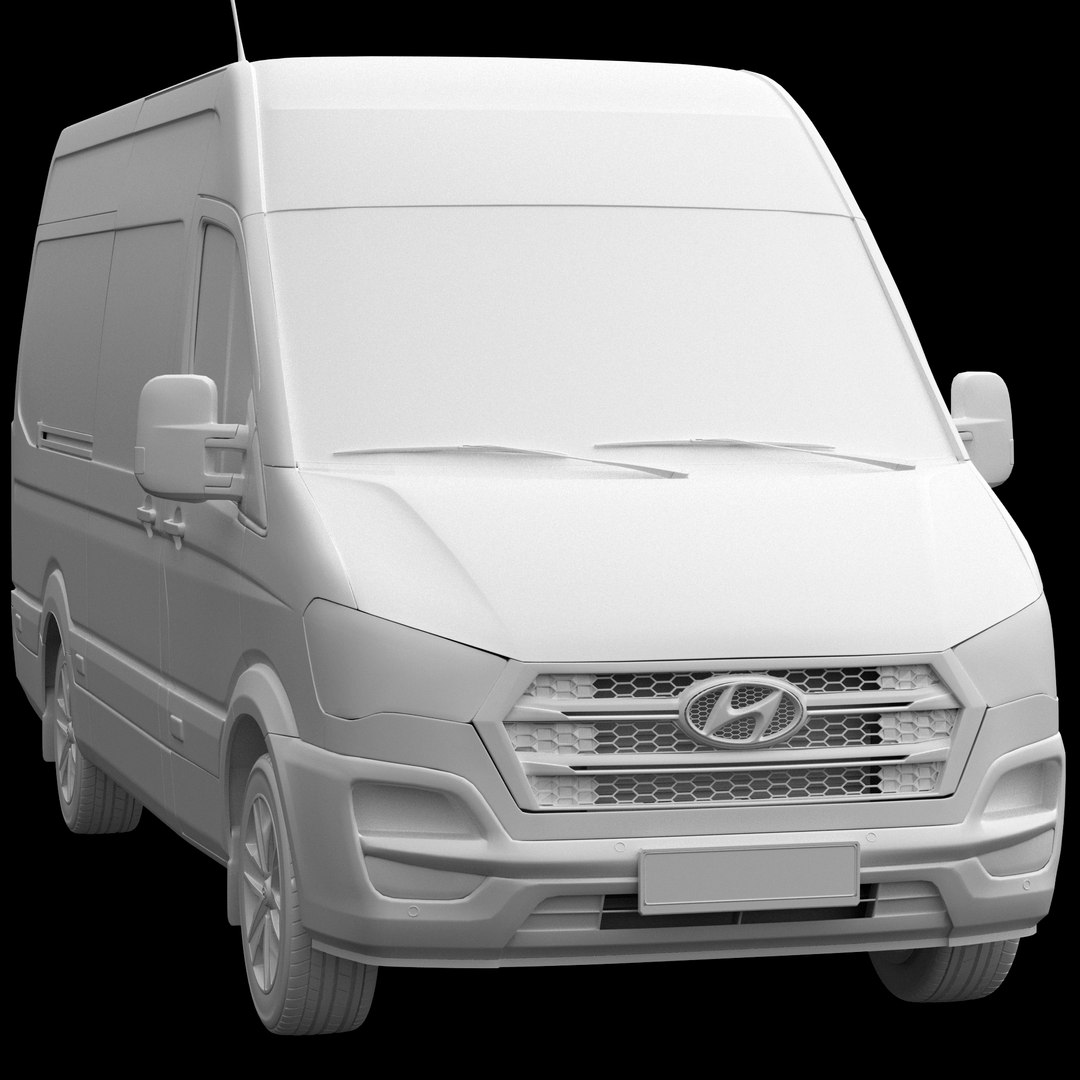 Hyundai H350 L3H2 Passenger 3D Model - TurboSquid 2199577