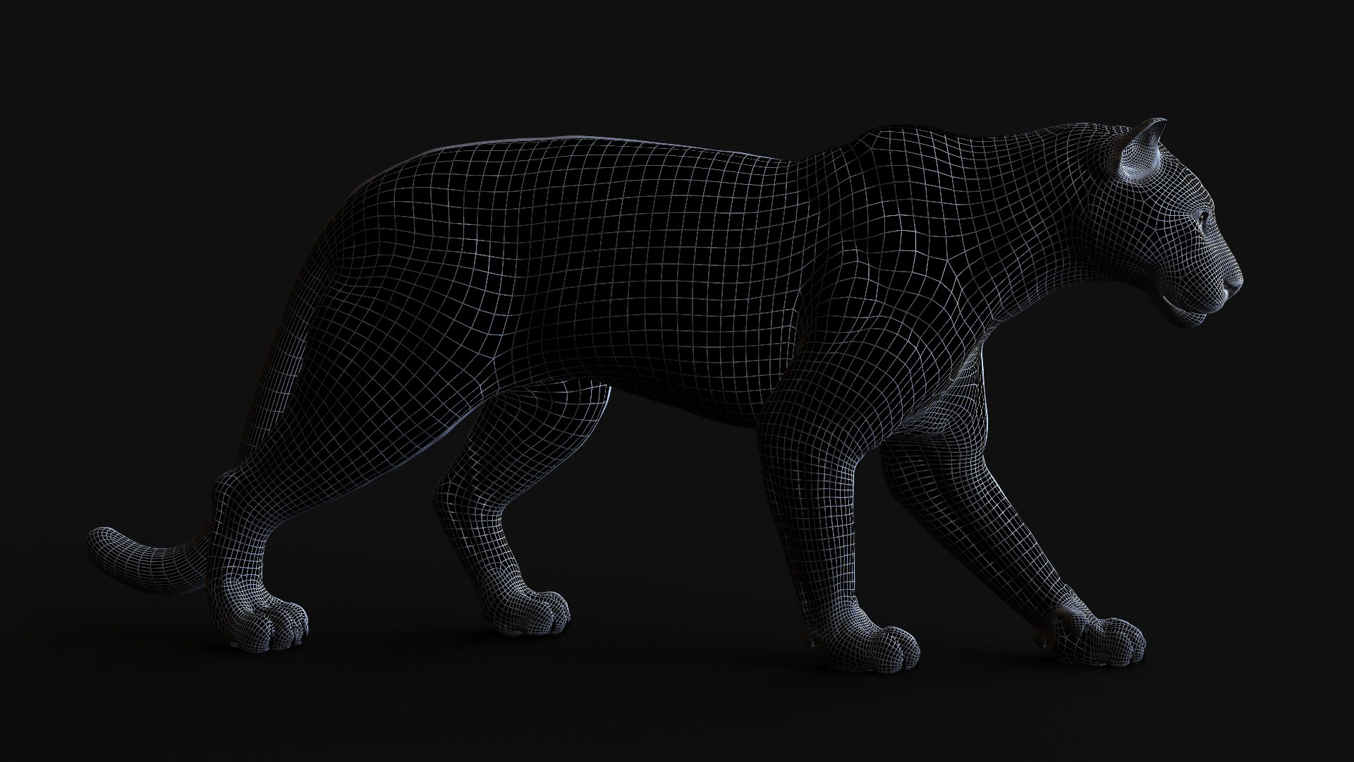 Black Jaguar Animated UNREAL Project 3D - TurboSquid 2292125