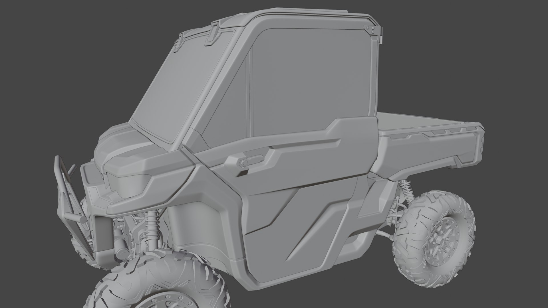 3D Model 2025 Can-Am Defender HD10 Single Door - TurboSquid 2373720