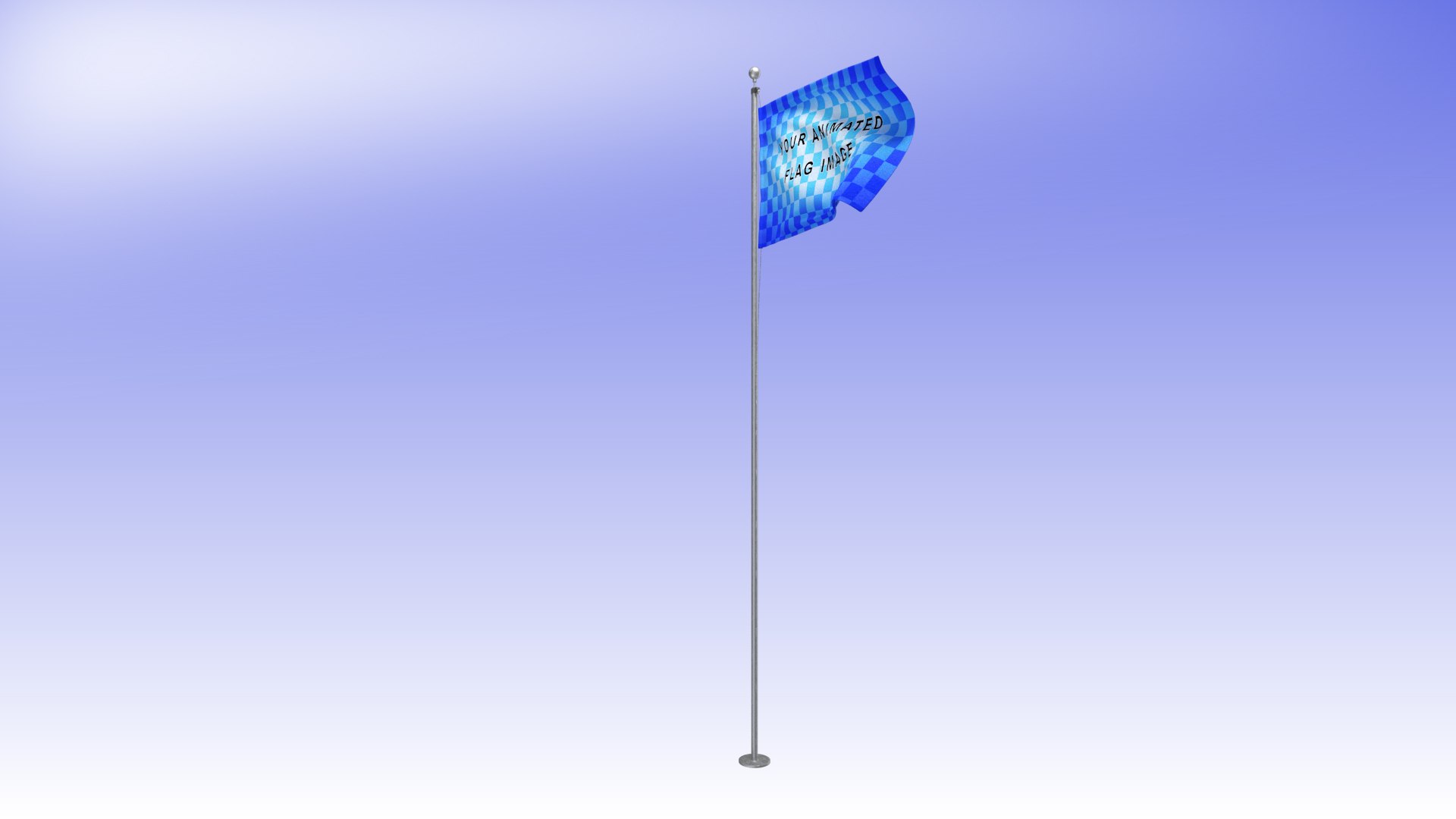 Flag Pole Loop 3D Model - TurboSquid 1683027