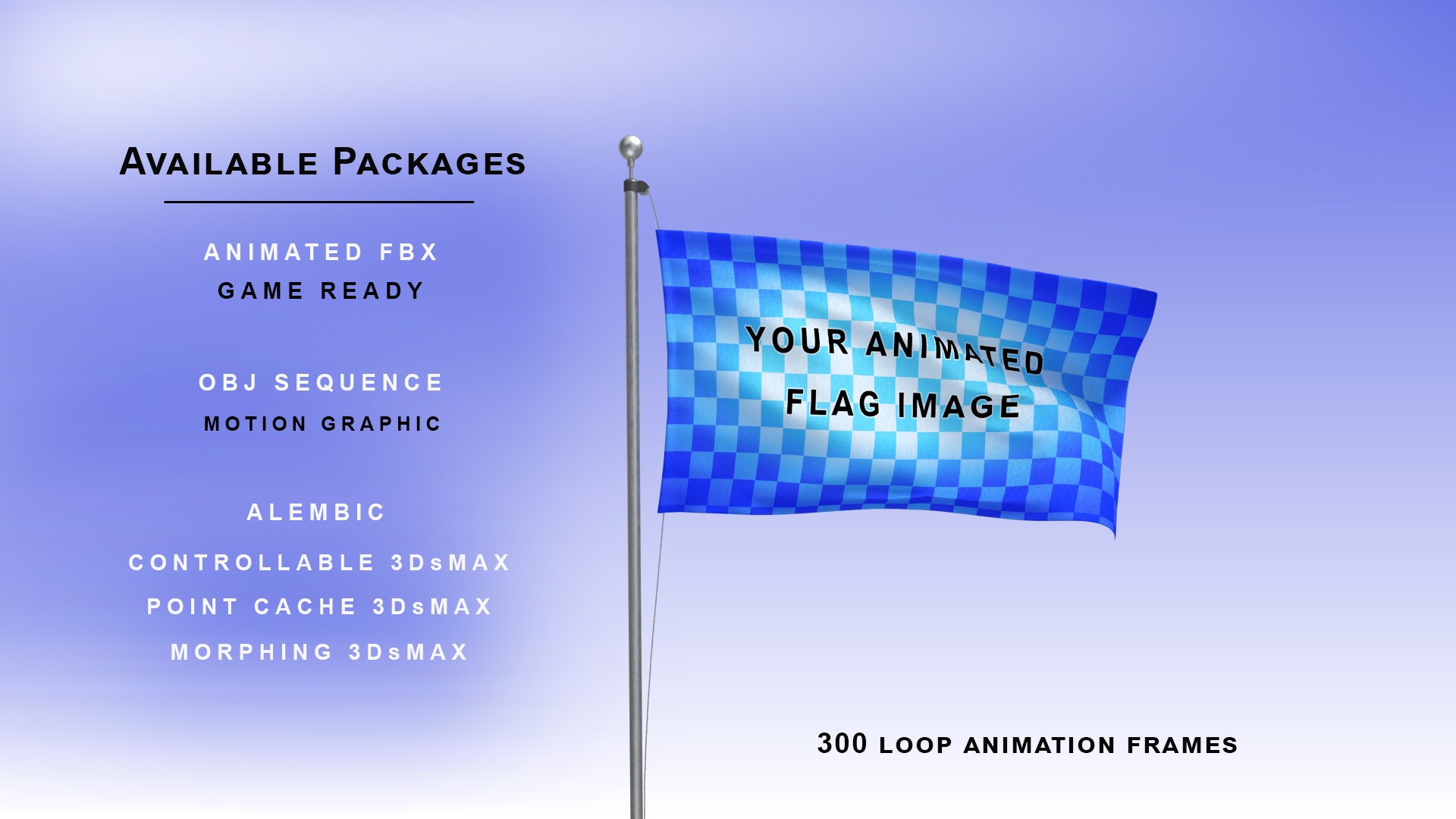 Flag Pole Loop 3D Model - TurboSquid 1683027
