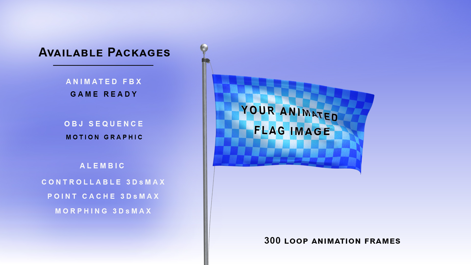 Flag pole loop 3D model - TurboSquid 1683027