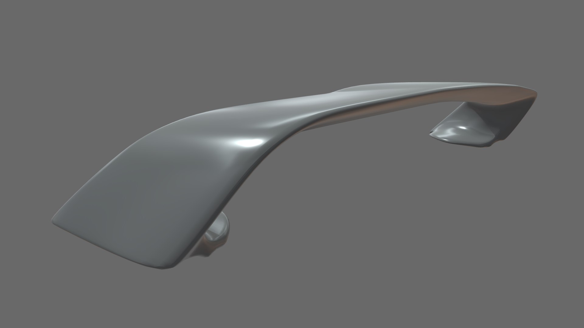 Car Spoiler 07 3D Model - TurboSquid 1896976
