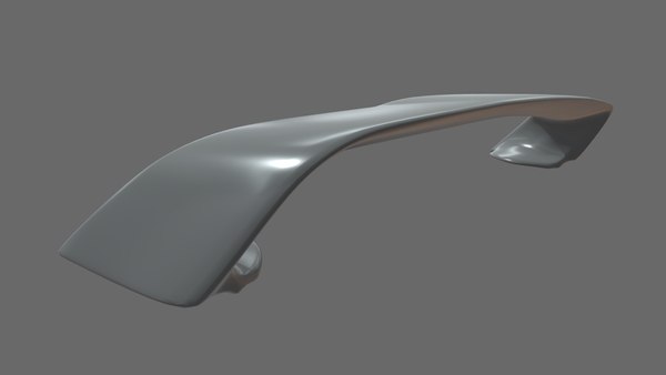modelo 3d Car Spoiler 07 - TurboSquid 1896976