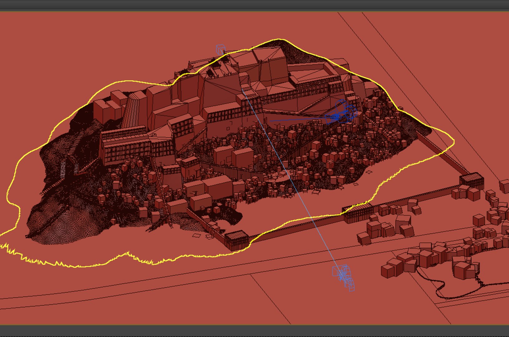 3D Model The Potala Palace Chinese Ancient Architecture Traditional ...