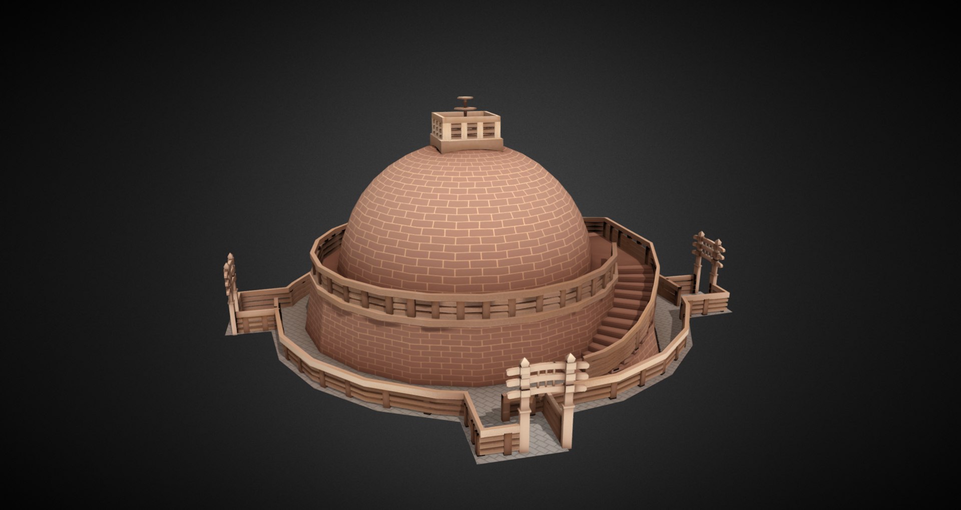 Monuments India 3D Model - TurboSquid 1588089