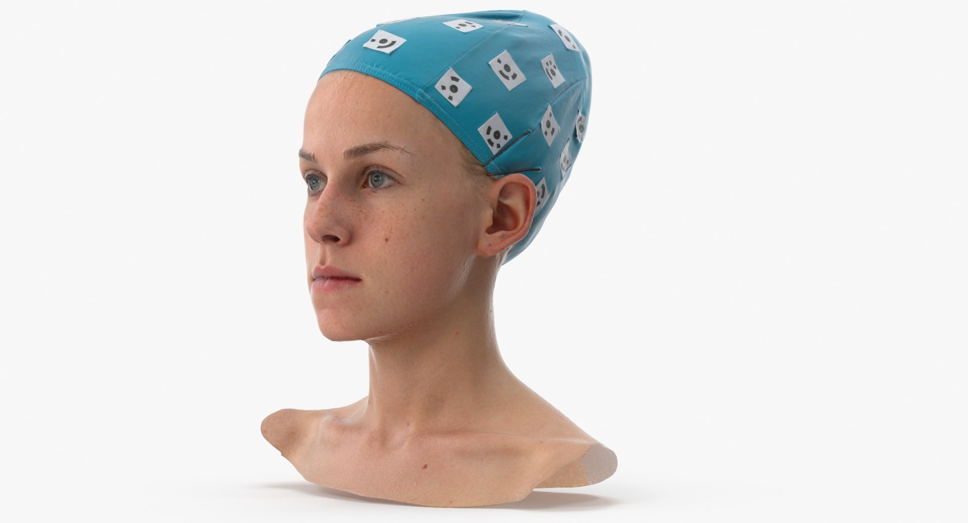 Rhea Human Head Jaw Model - TurboSquid 1658637