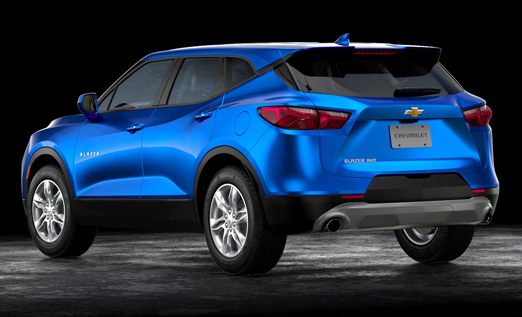 3D 2019 chevrolet blazer 3lt model - TurboSquid 1409793