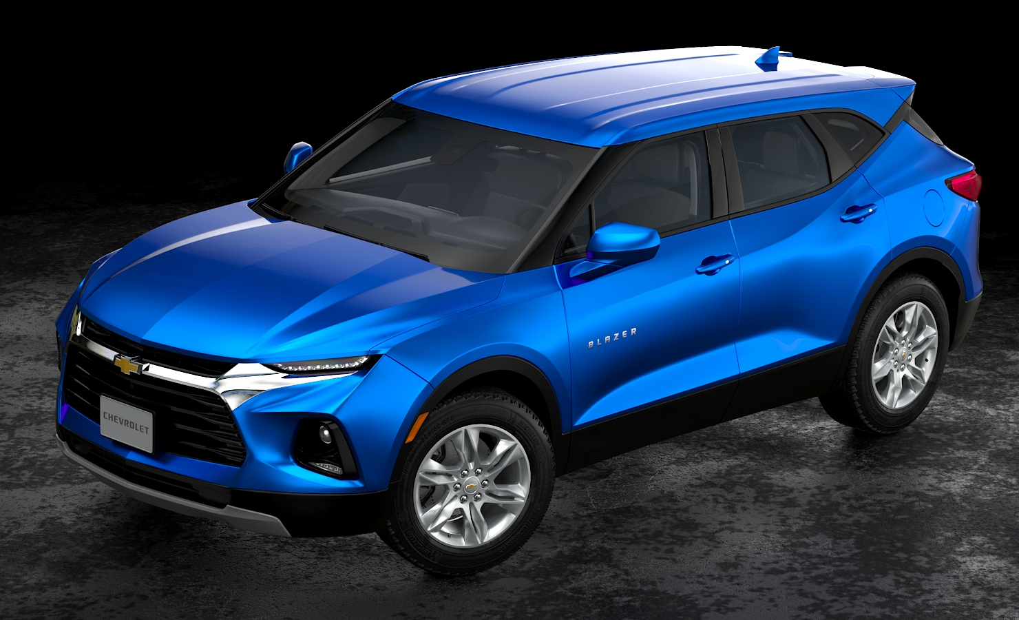 3D 2019 chevrolet blazer 3lt model - TurboSquid 1409793
