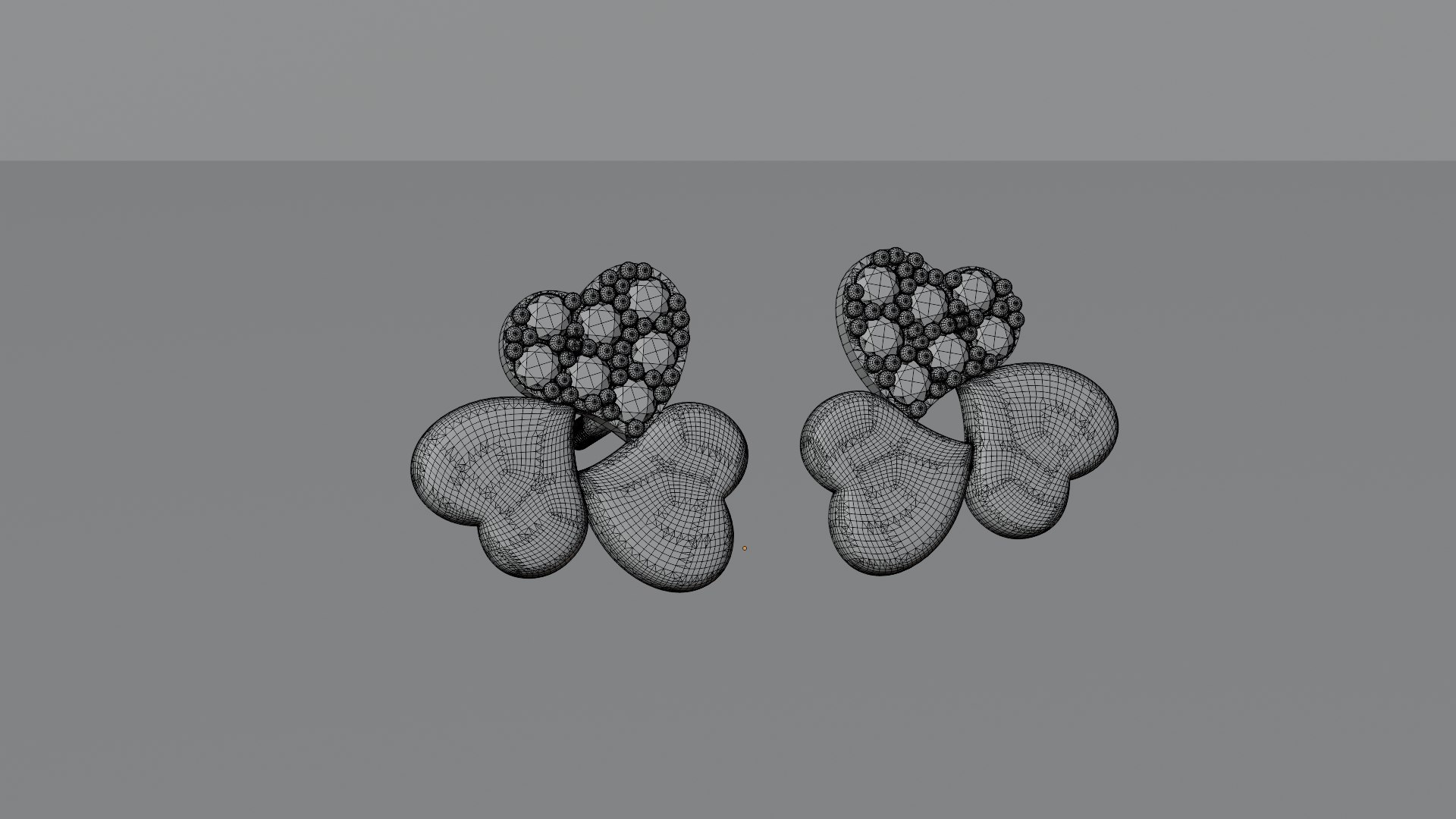 Hearts Clover 3D Model - TurboSquid 2339453