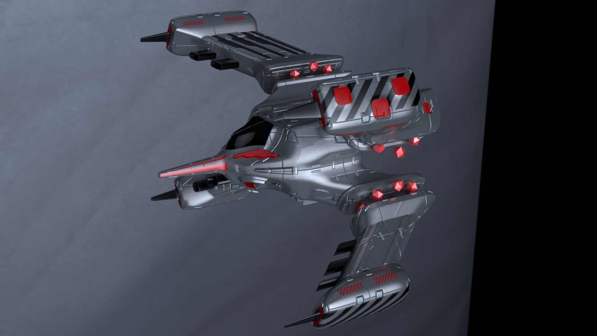 3D space ship x - TurboSquid 1672375