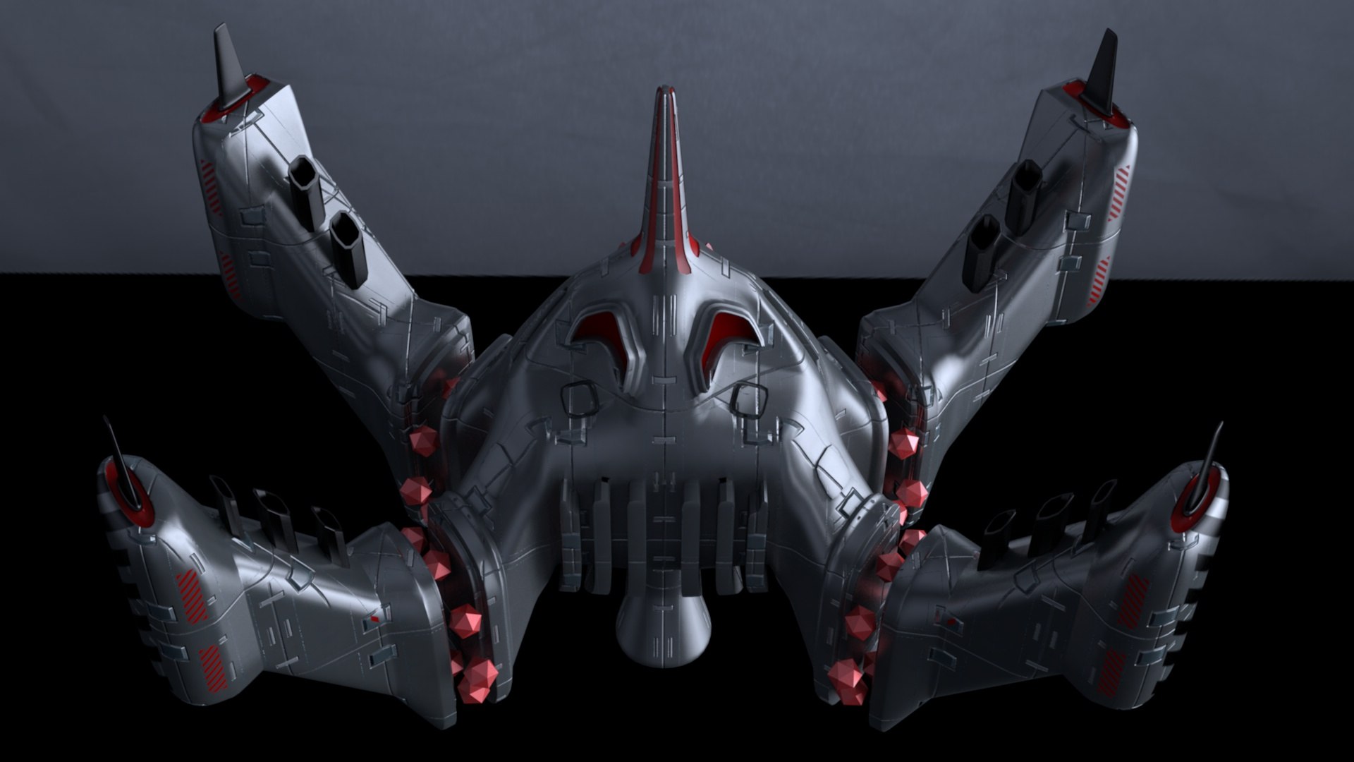 3D space ship x - TurboSquid 1672375