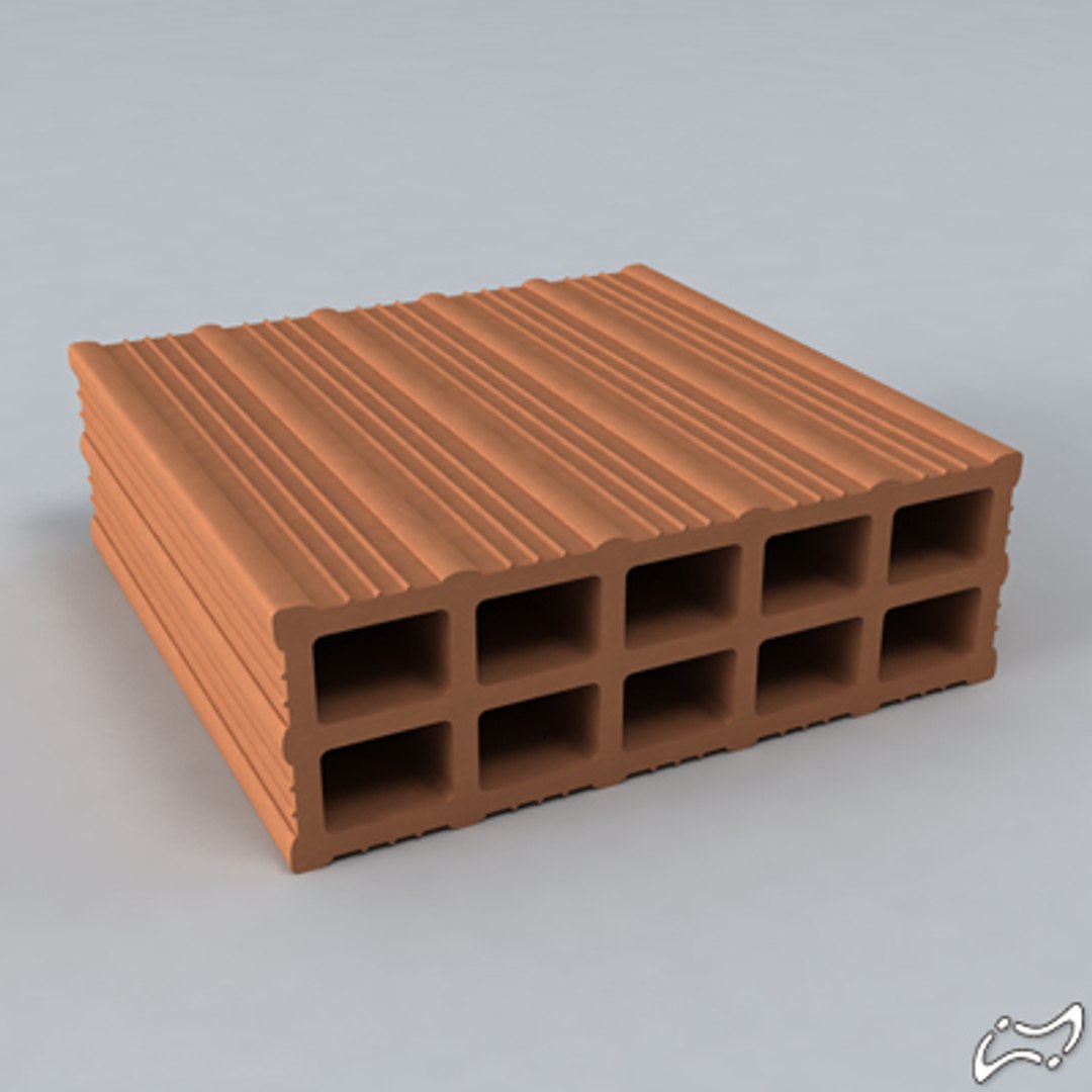 3ds Max Brick Holes