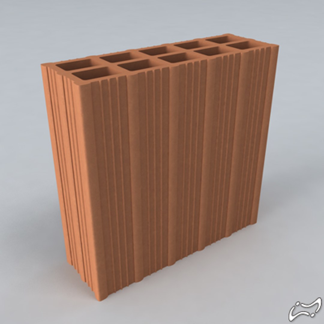 3ds Max Brick Holes