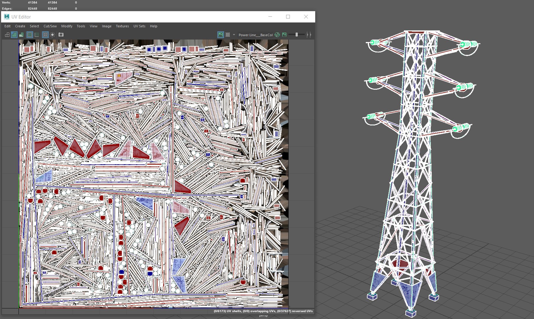 Power Line 3D Model - TurboSquid 1934296