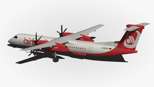 3d bombardier dash 8 q400 model