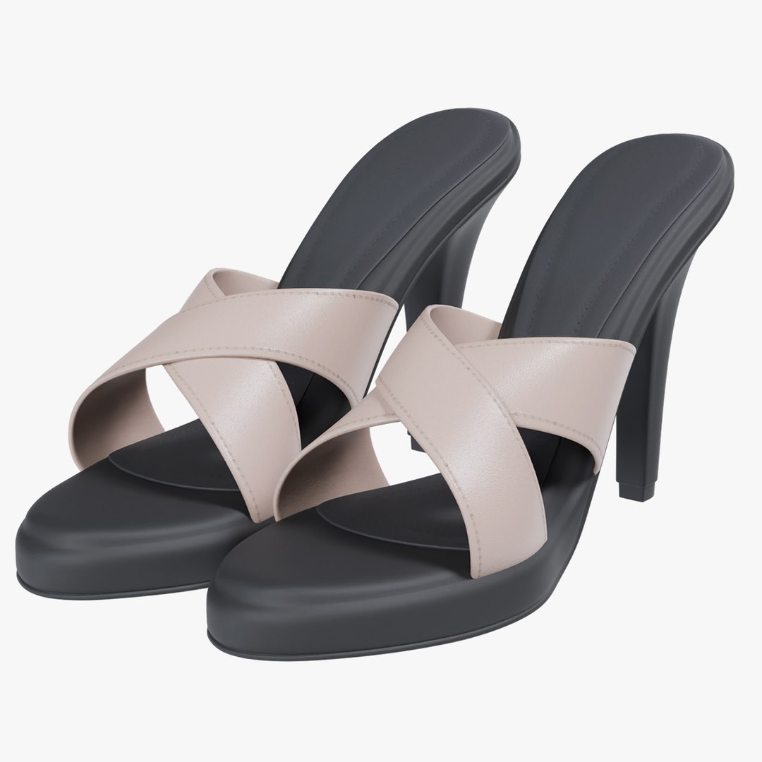 Womenslipper06 3D Model - TurboSquid 2342303