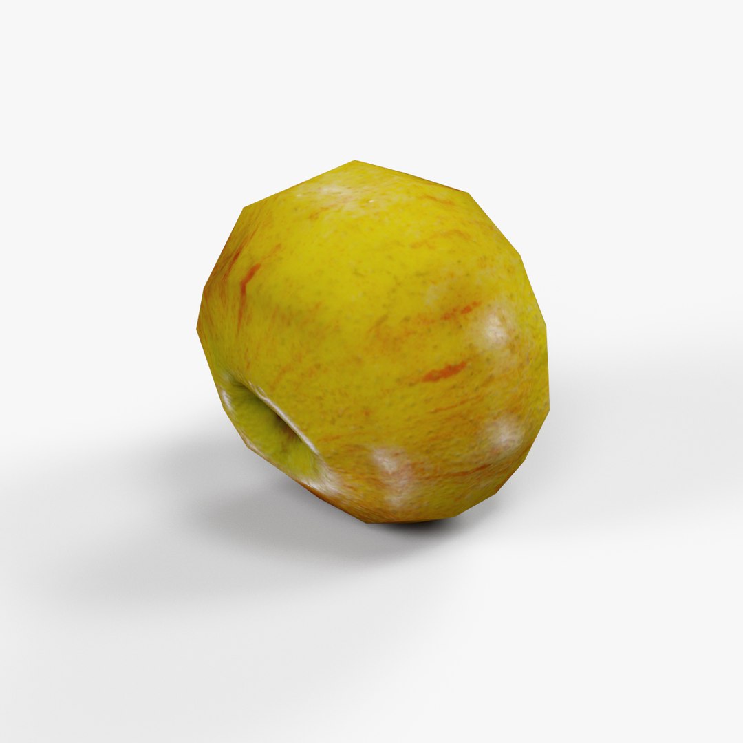 3D Apple Food Fruits - TurboSquid 1452922