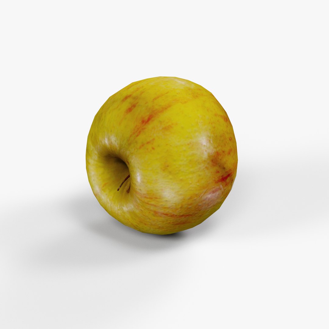 3D Apple Food Fruits - TurboSquid 1452922