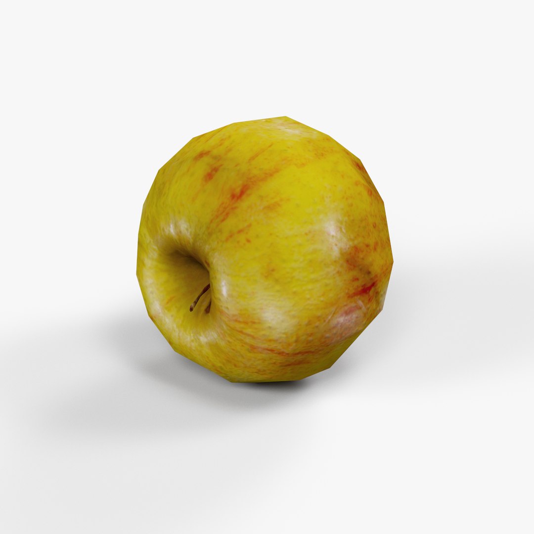 3D Apple Food Fruits - TurboSquid 1452922
