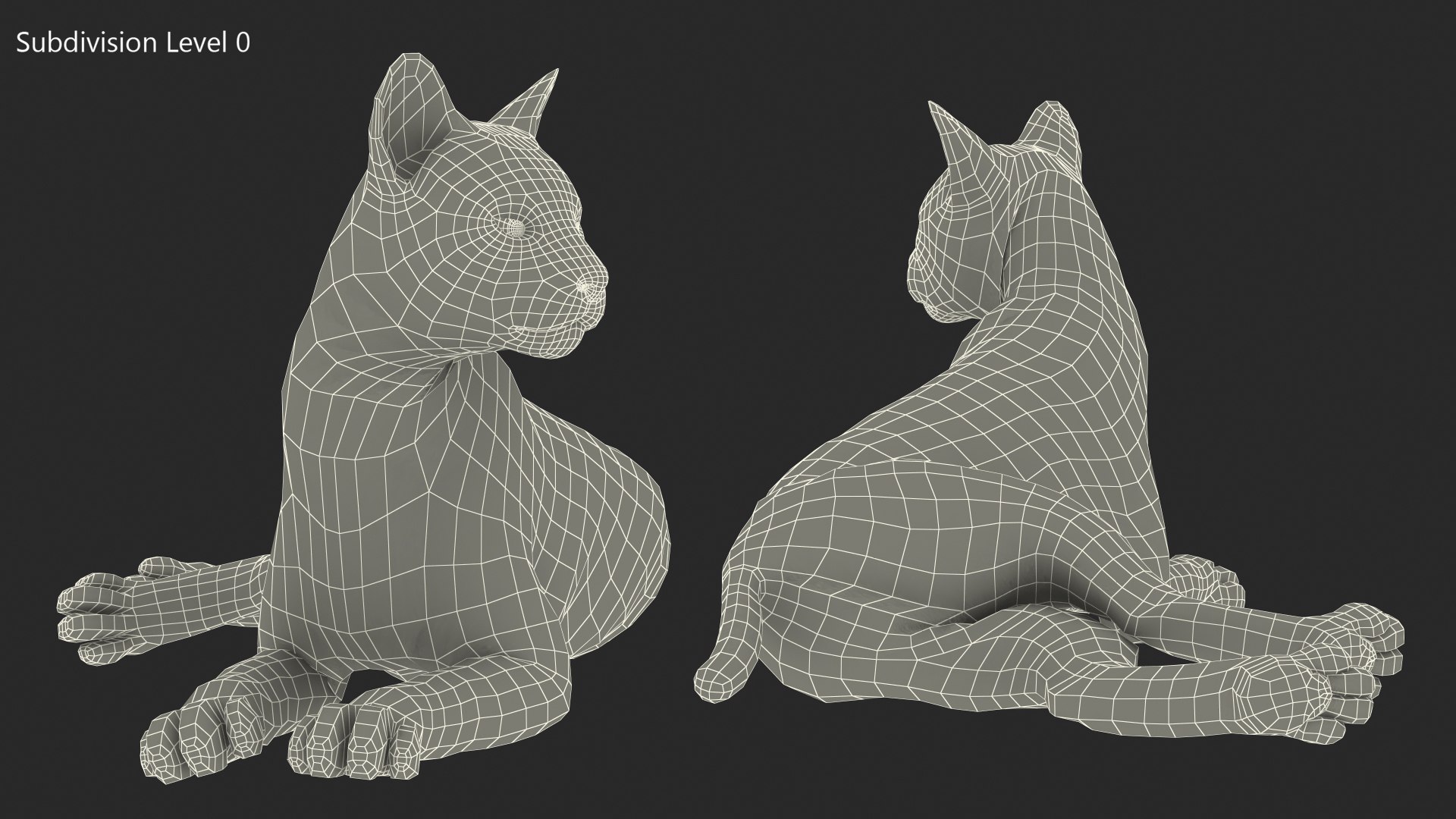 Red Lynx Lying Fur 3D - TurboSquid 2025464