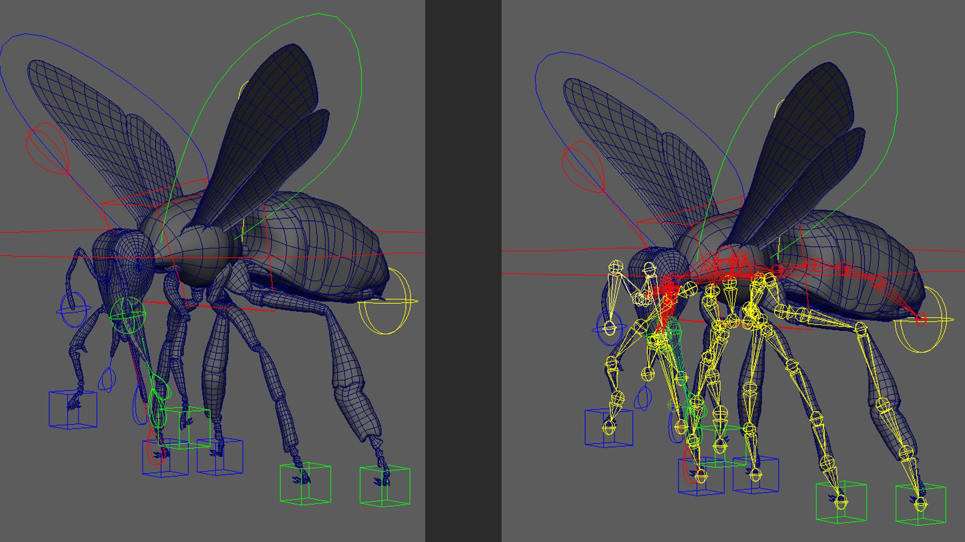 3D HoneyBee XGEN RIG - TurboSquid 2181572