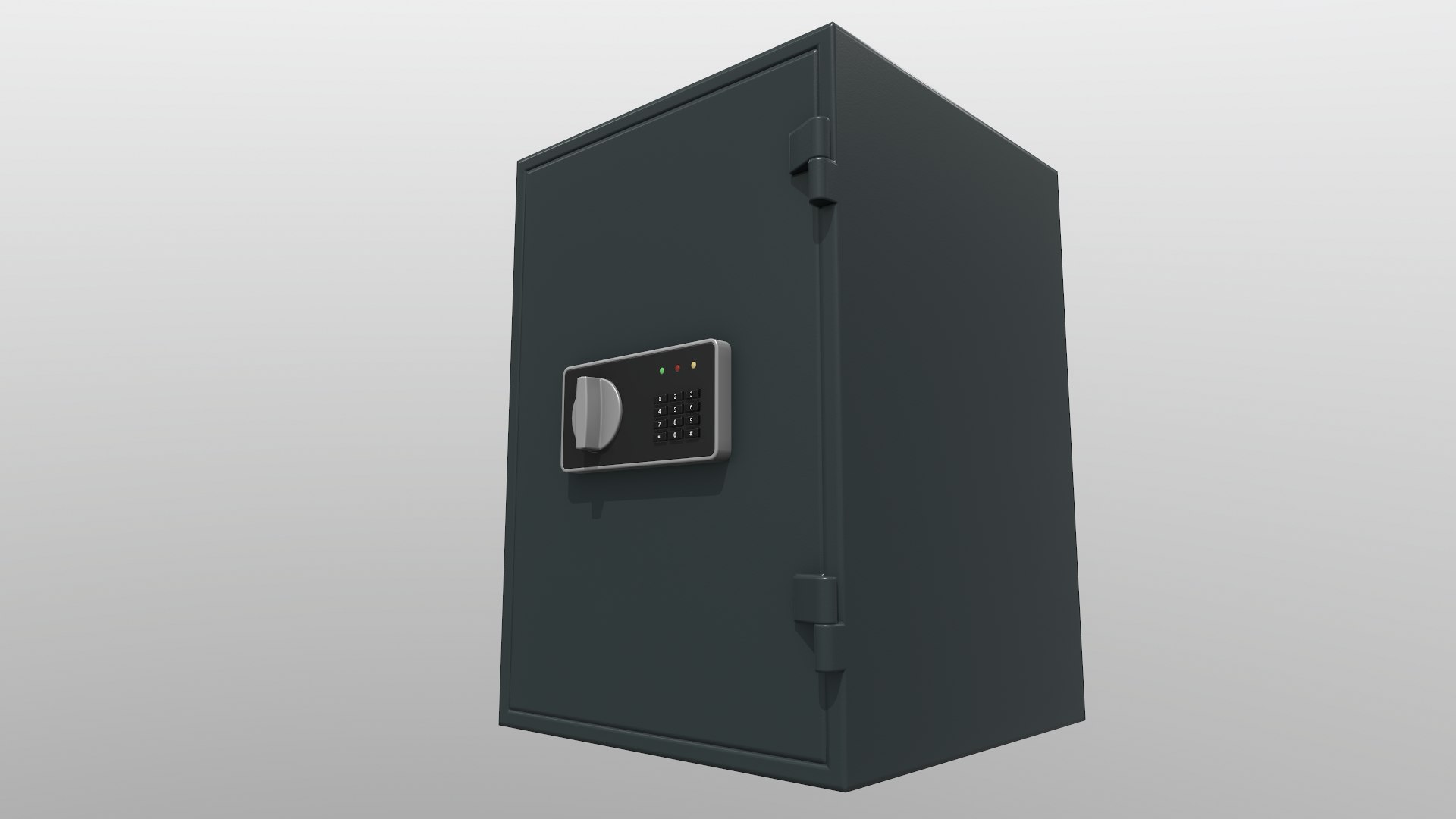 Low-poly safe 3D model - TurboSquid 1557990