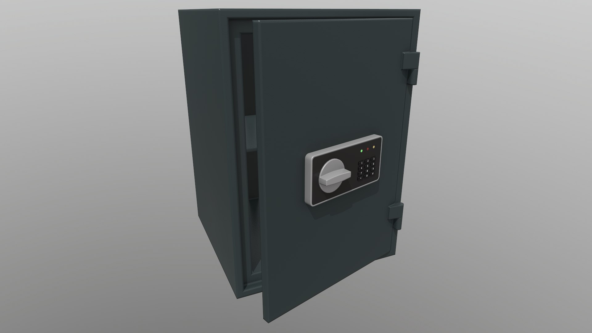 Low-poly safe 3D model - TurboSquid 1557990