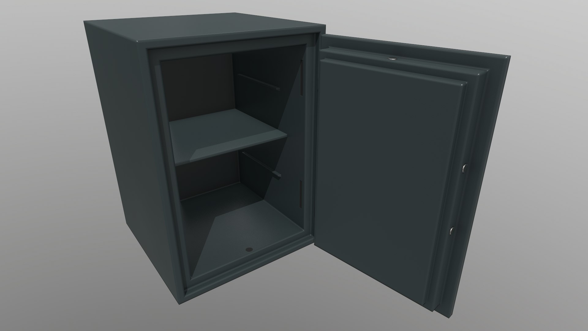 Low-poly safe 3D model - TurboSquid 1557990