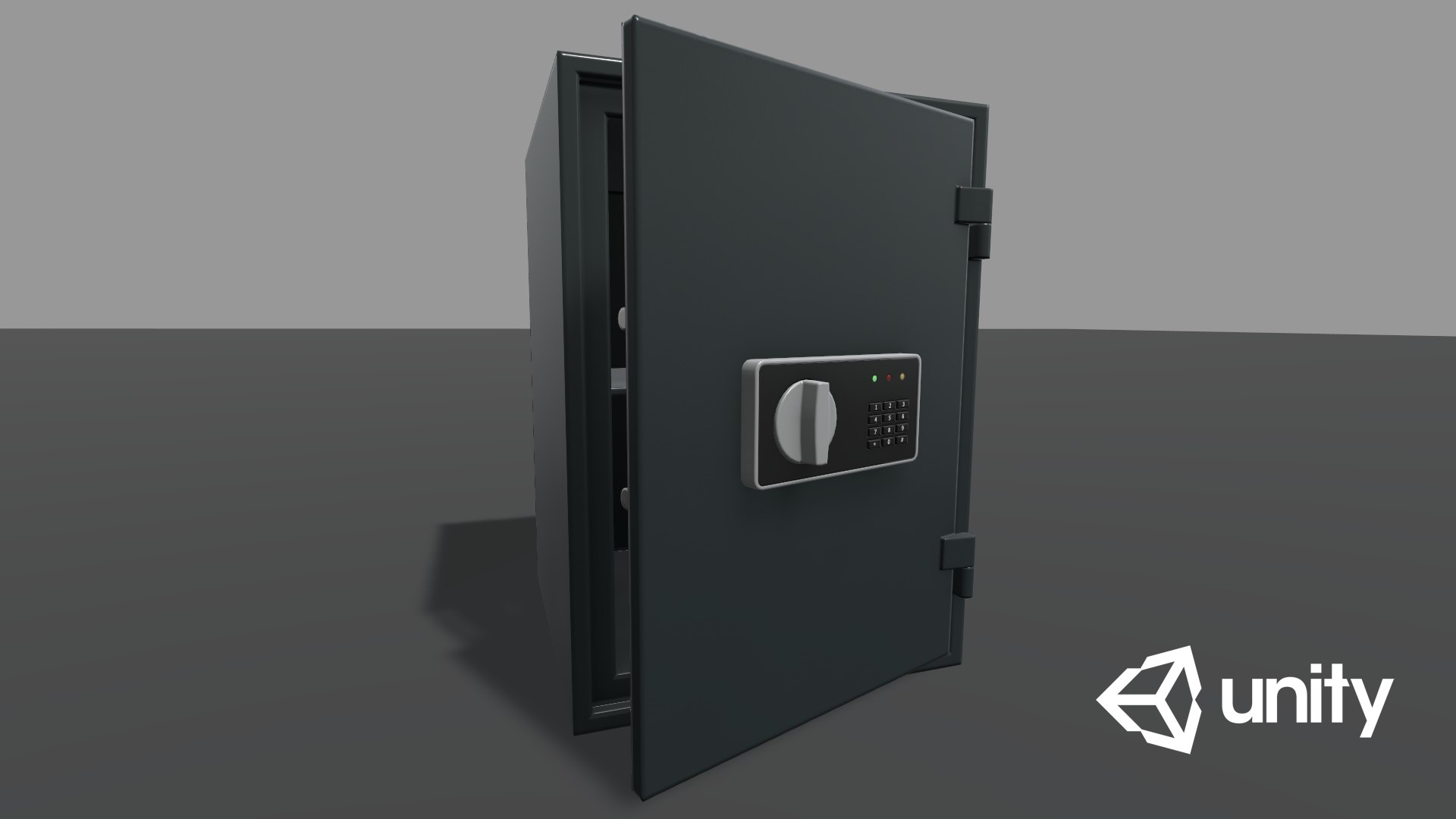 Low-poly safe 3D model - TurboSquid 1557990