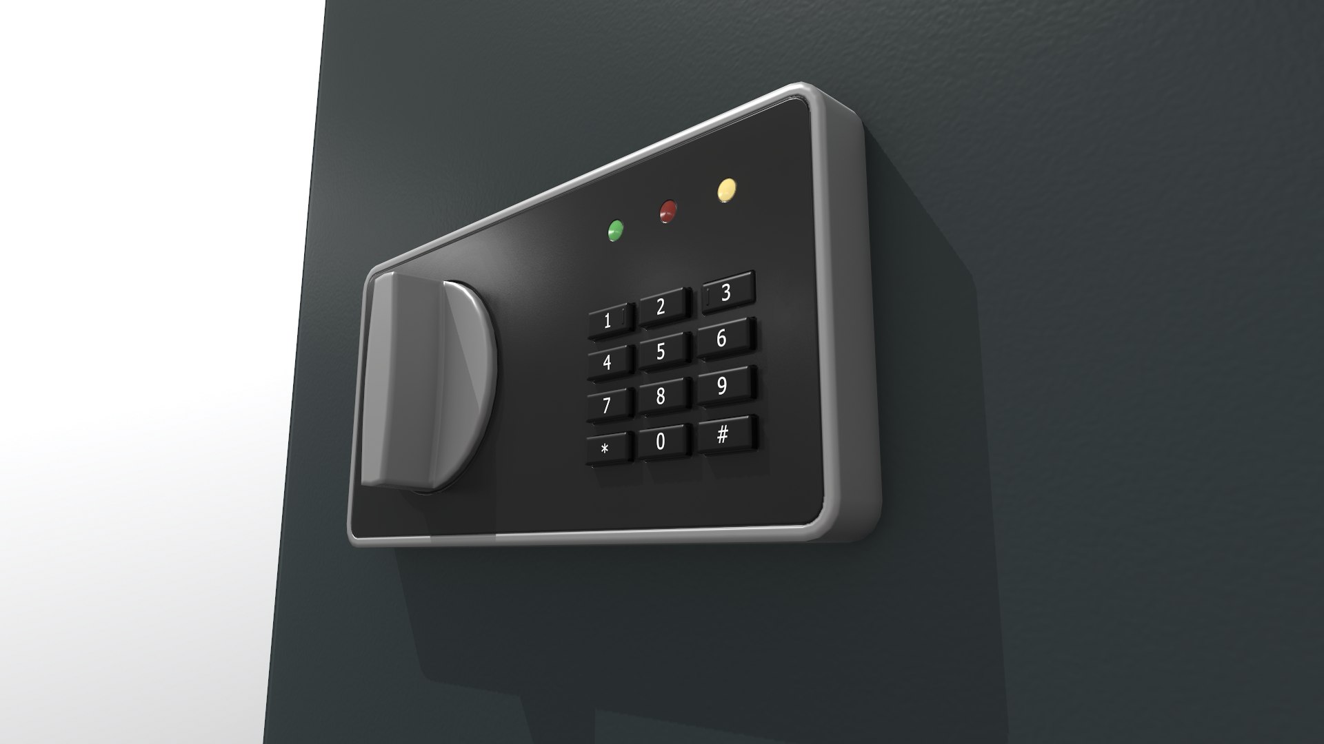 Low-poly safe 3D model - TurboSquid 1557990