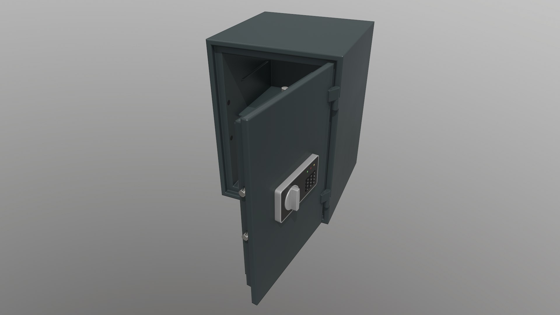 Low-poly safe 3D model - TurboSquid 1557990