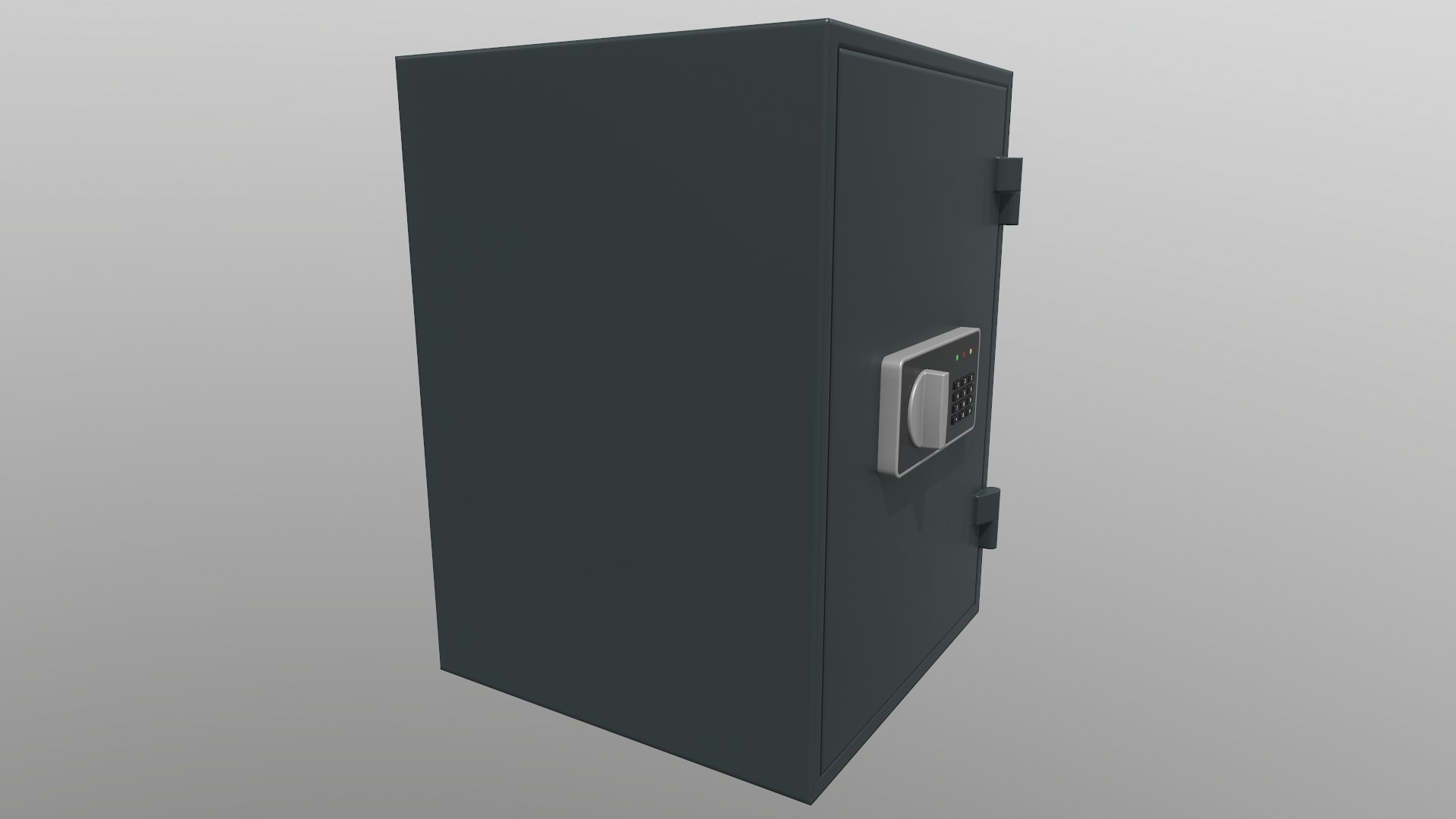 Low-poly safe 3D model - TurboSquid 1557990