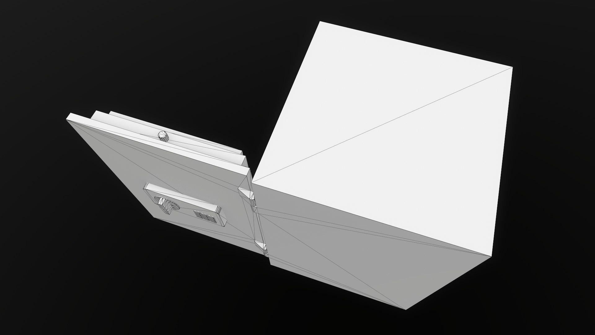 Low-poly safe 3D model - TurboSquid 1557990