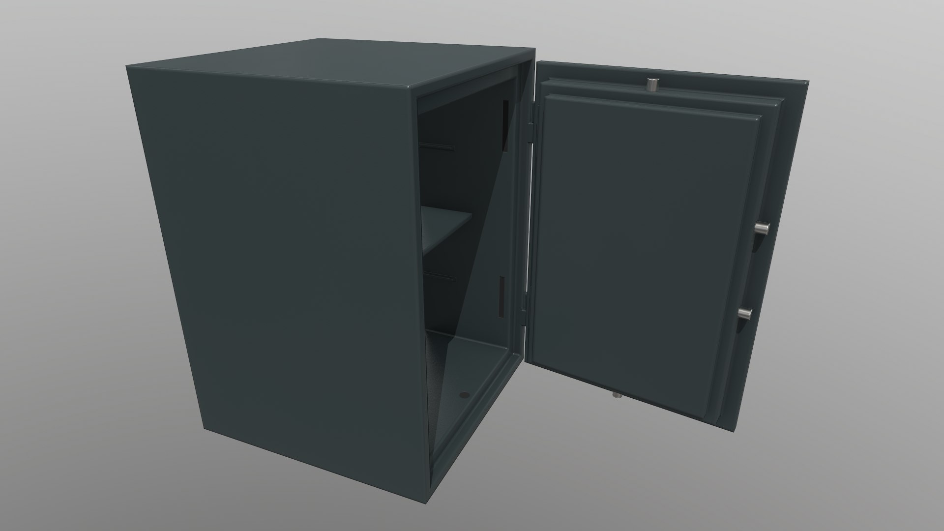 Low-poly safe 3D model - TurboSquid 1557990