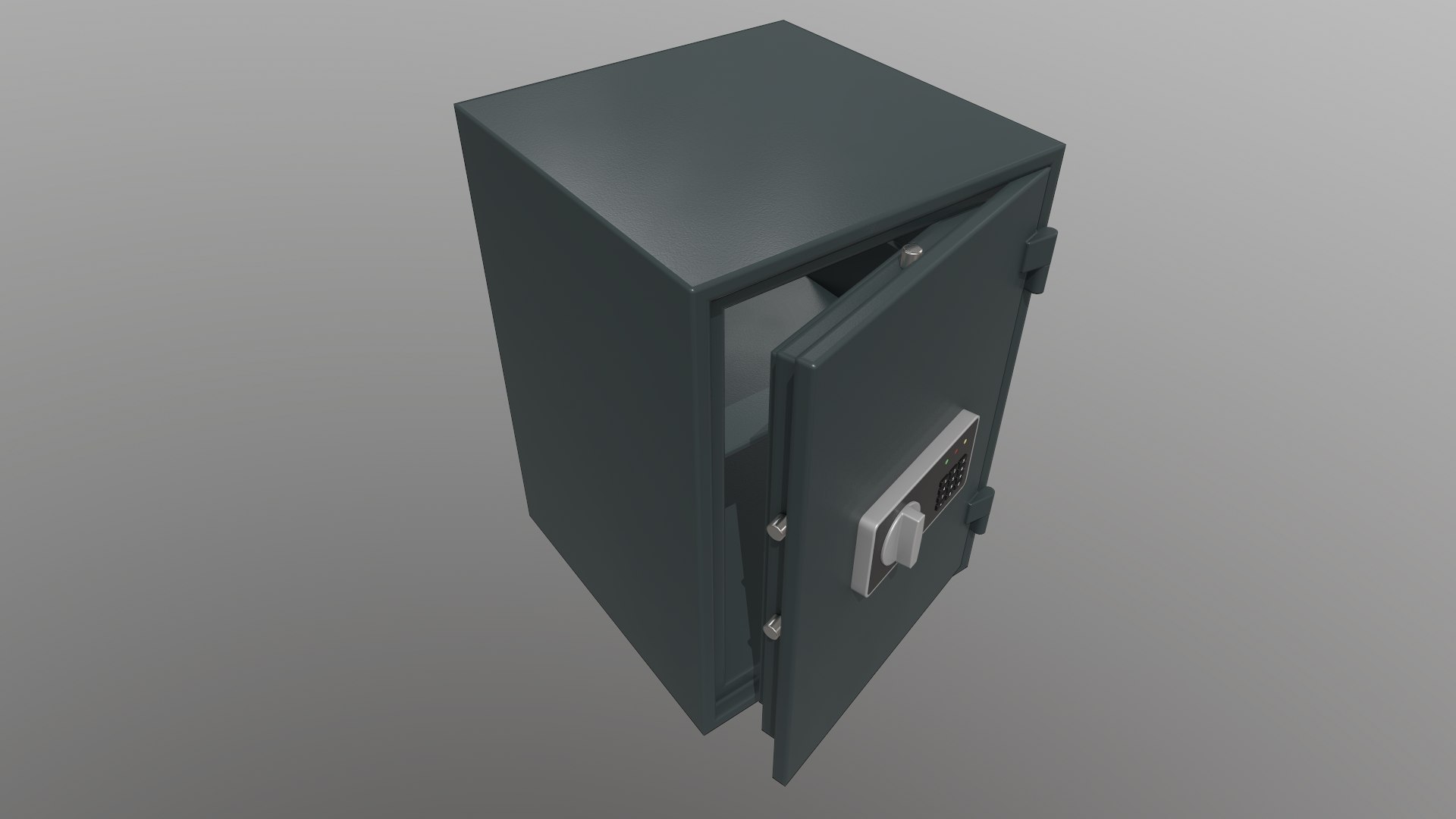 Low-poly safe 3D model - TurboSquid 1557990