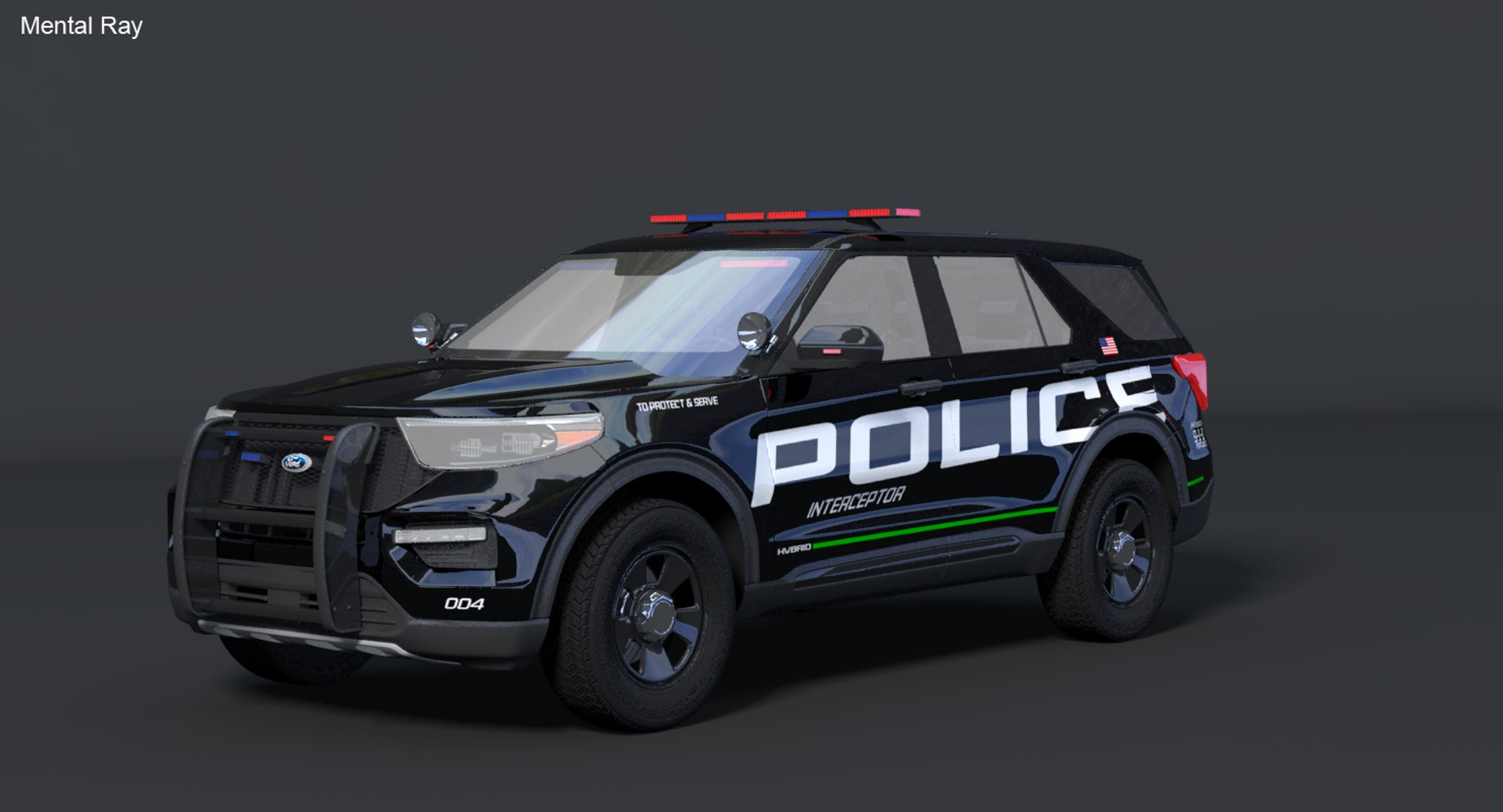 3D Explorer 2020 Police Interceptor - TurboSquid 1422850