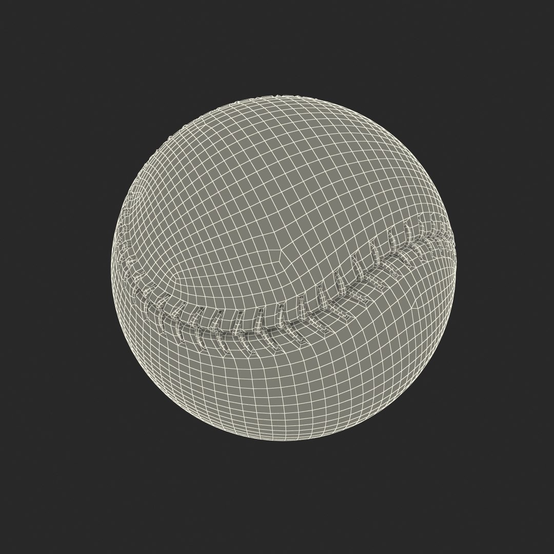 baseball 2 3d max
