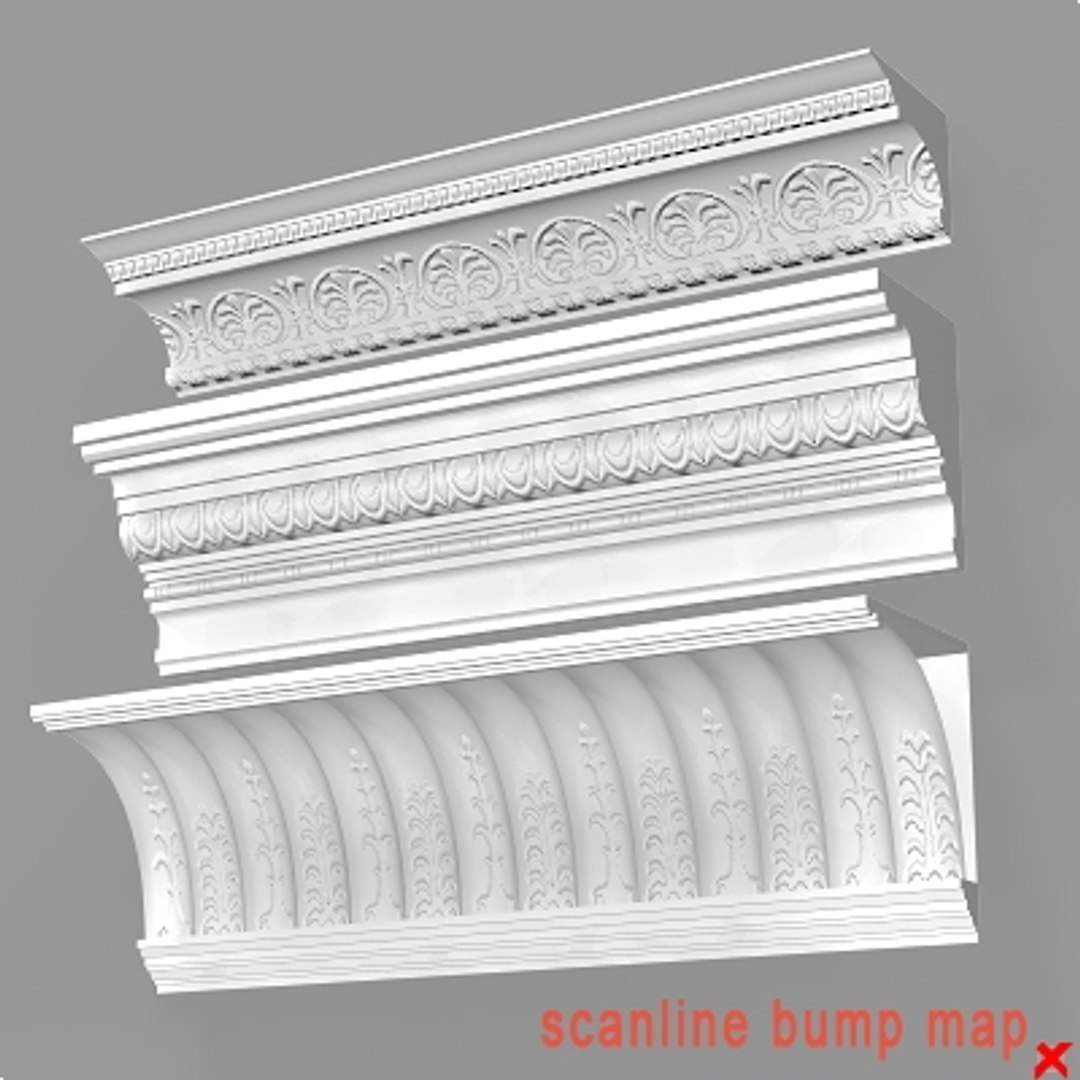 3d model decor ceiling