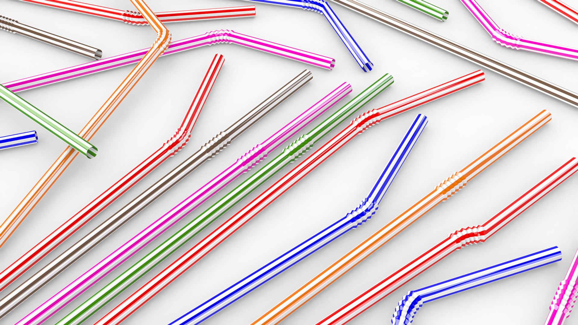 3D Straw Model - TurboSquid 1149529