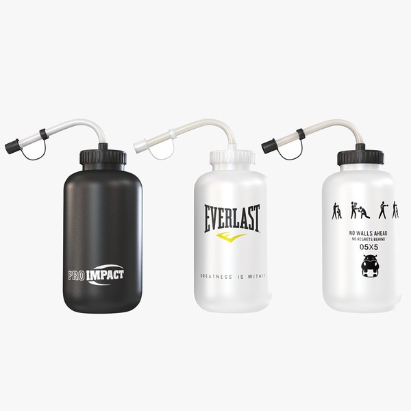 3D Boxing Water Bottle Set - TurboSquid 1947568