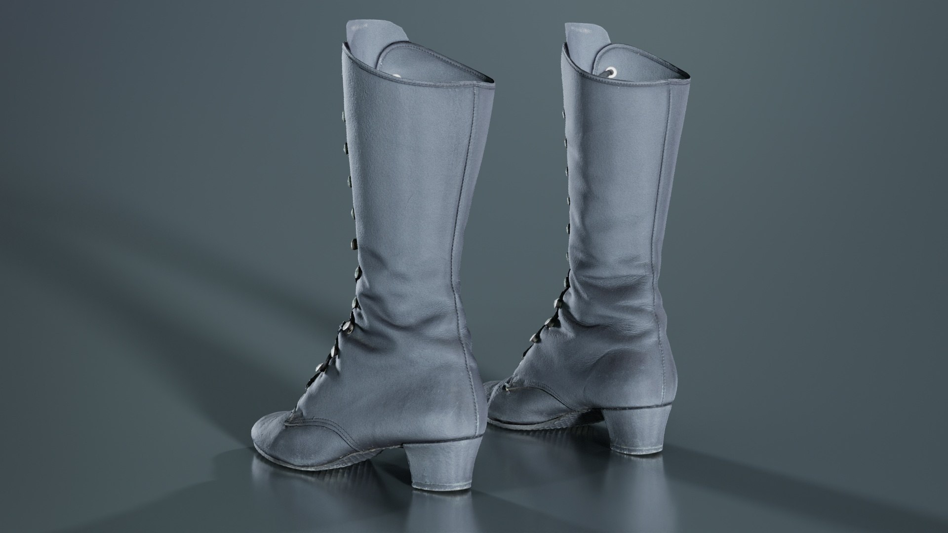 Laced Boot Remastered 3D Model - TurboSquid 2359976
