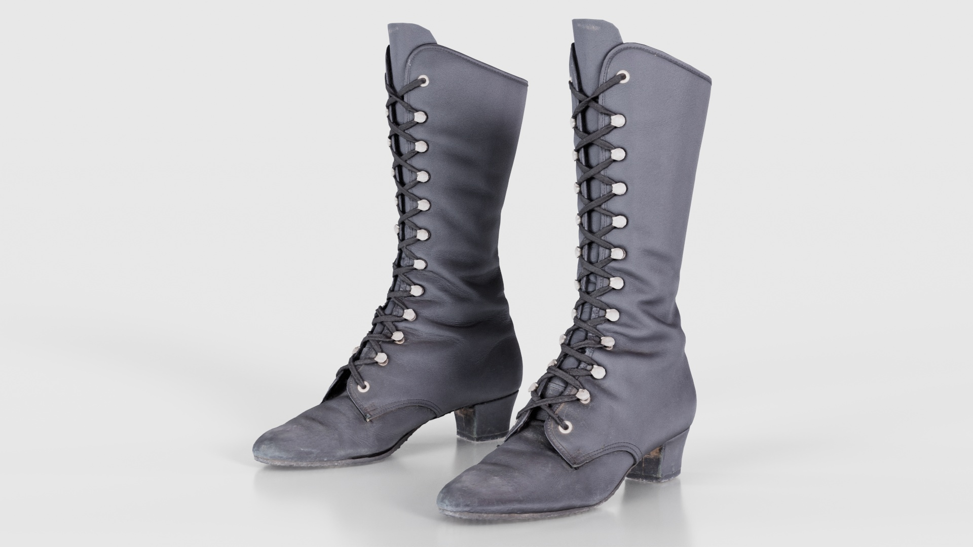 Laced Boot Remastered 3D Model - TurboSquid 2359976