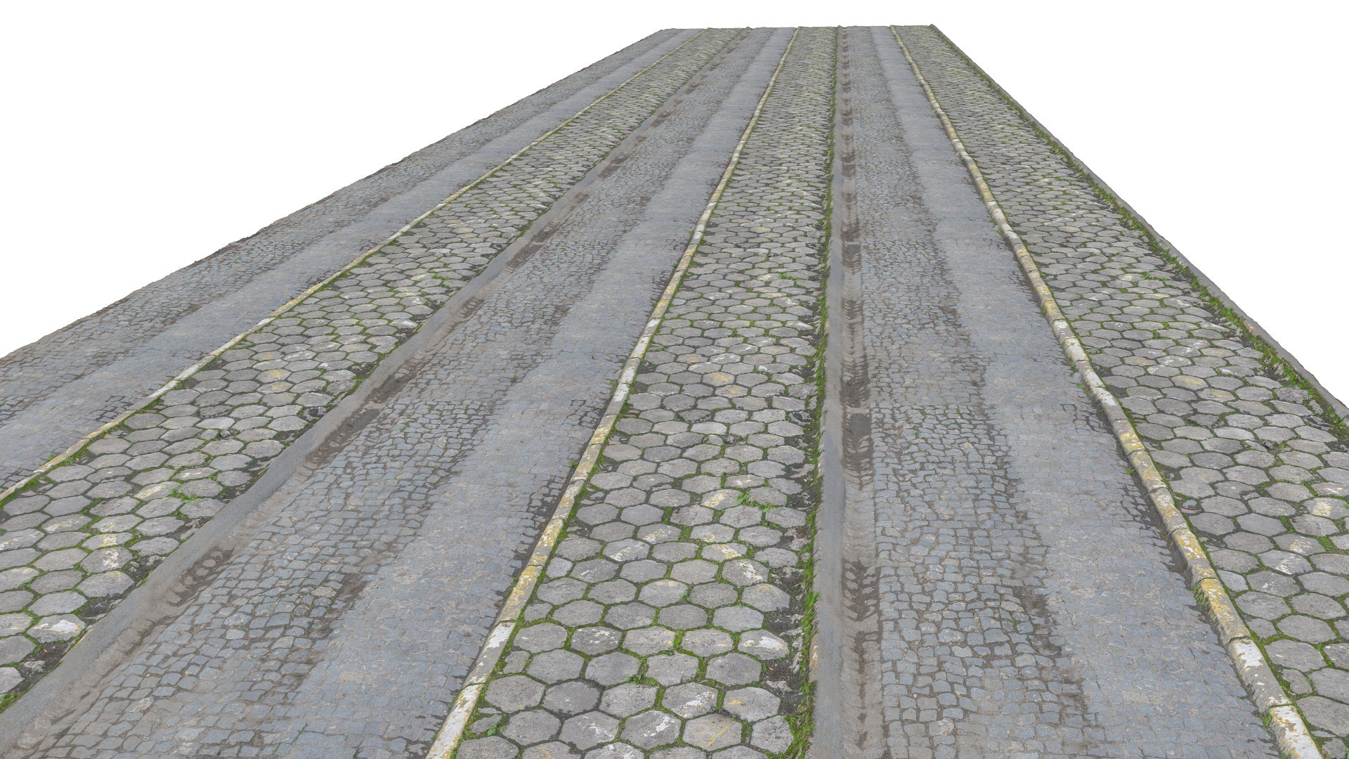 3d Sidewalk Pavement Scanned