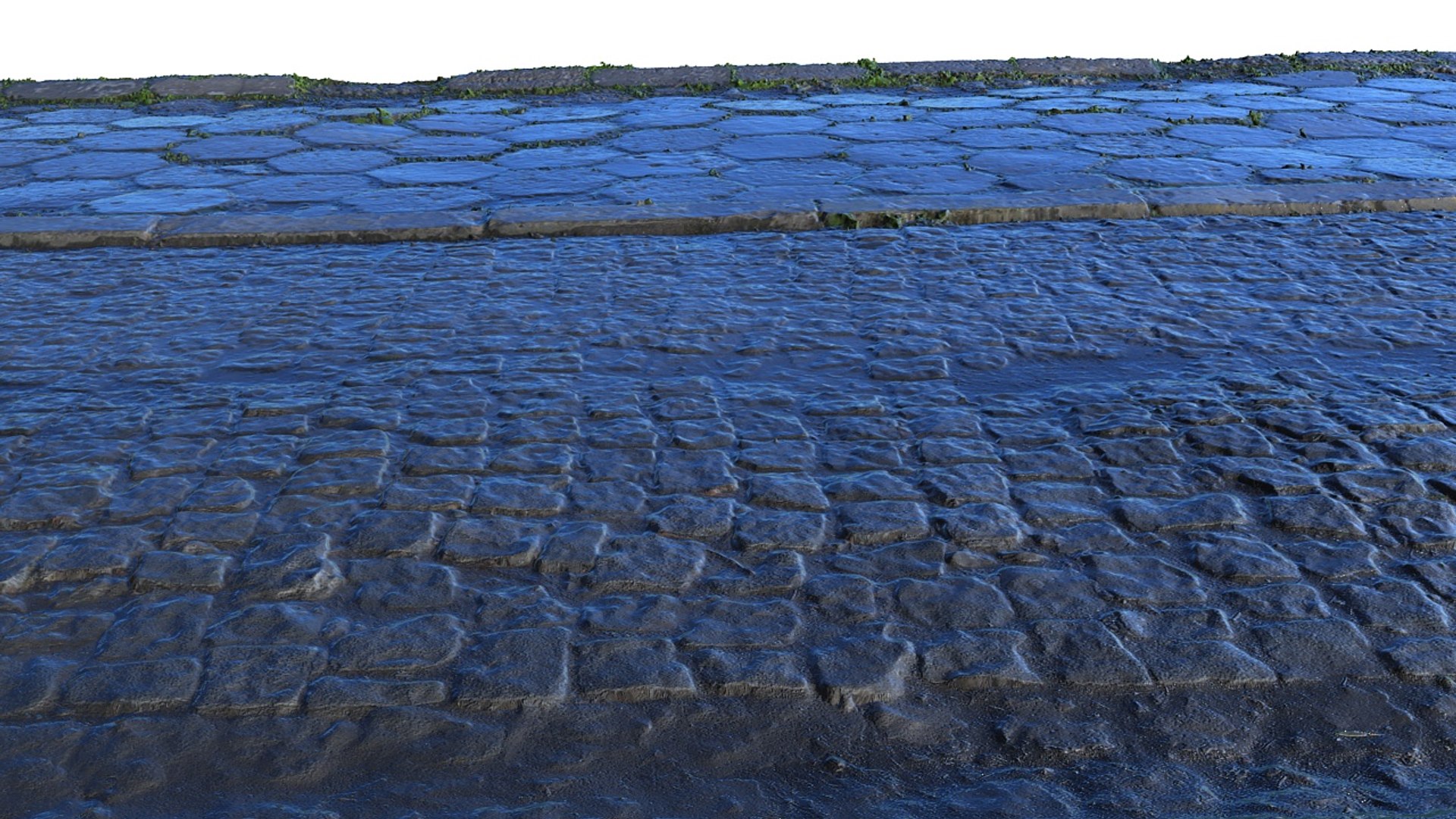 3d Sidewalk Pavement Scanned