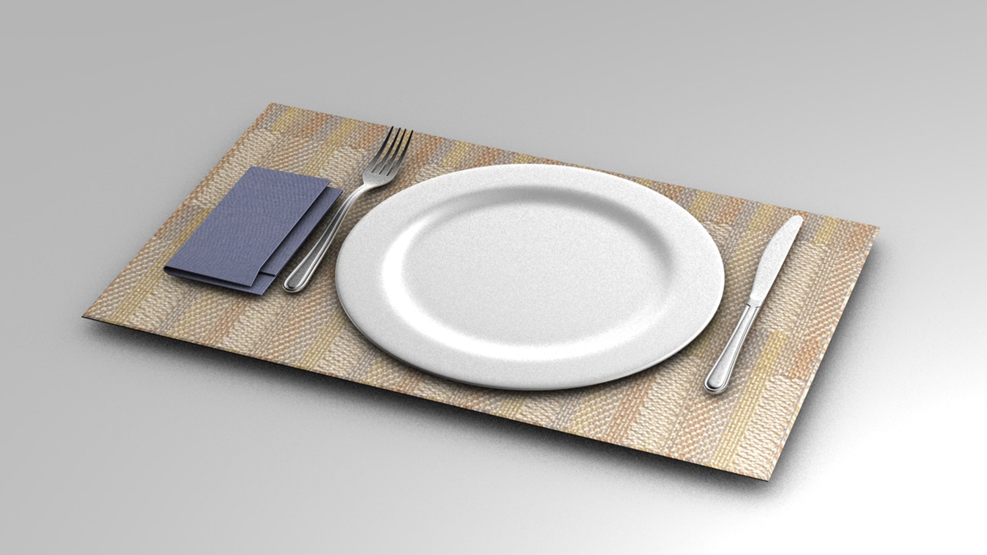 Set Plate Model - TurboSquid 1424605