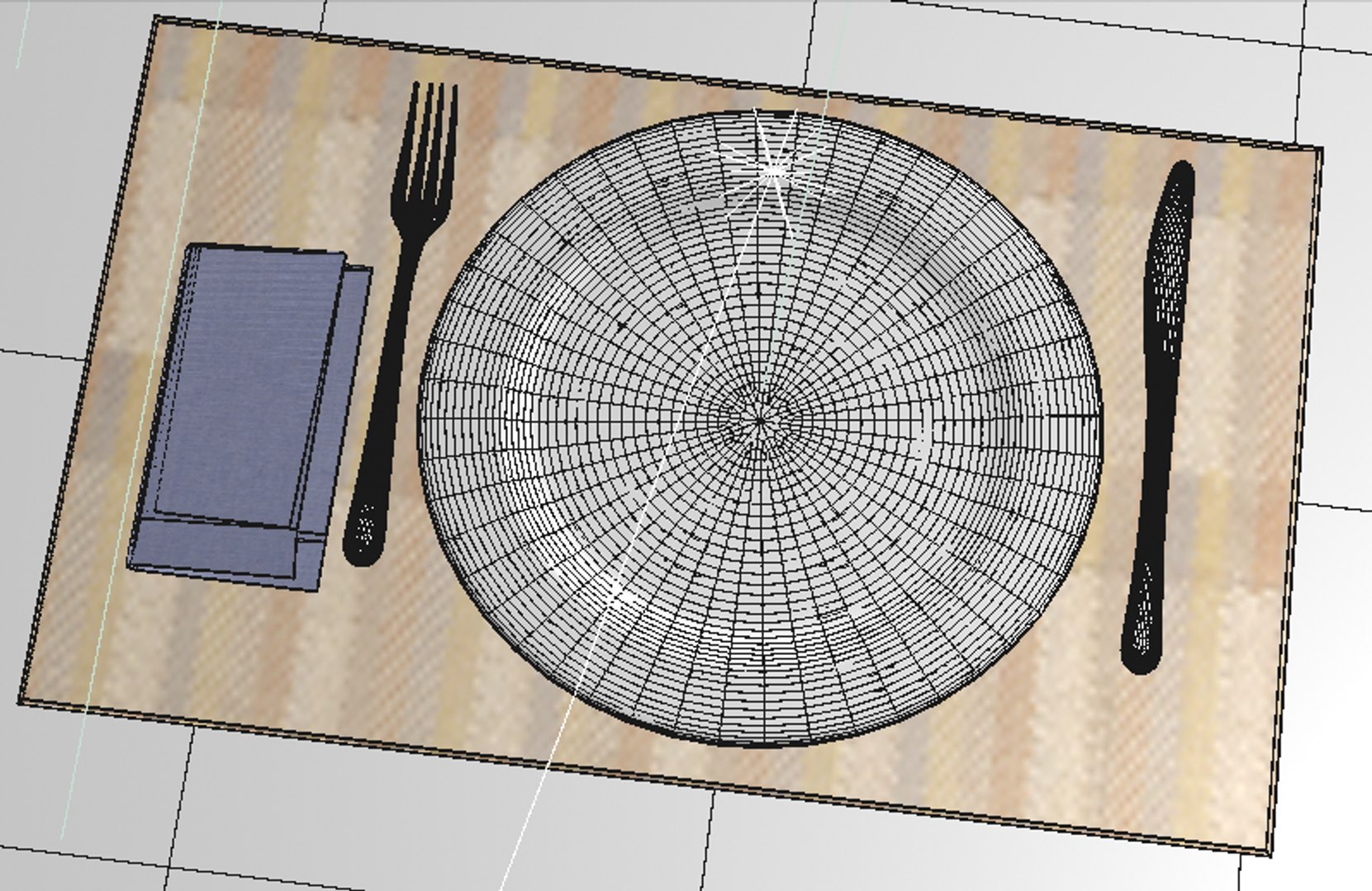 Set Plate Model - TurboSquid 1424605