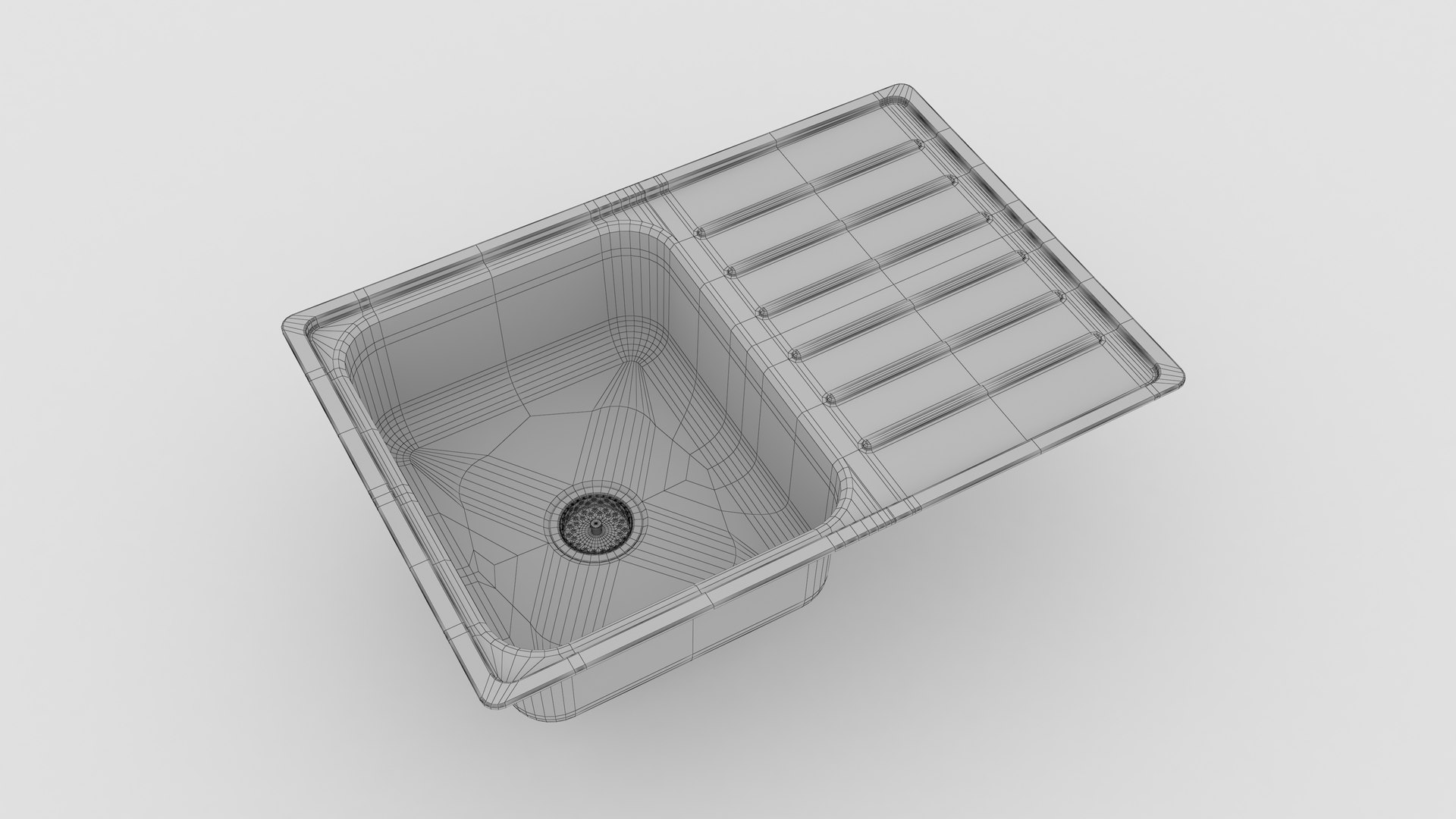 Kitchen Sink Ikea Vattudalen 3D - TurboSquid 1814034