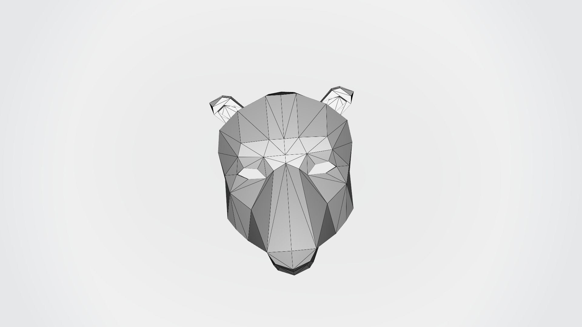 Face Polar Bear Mask 3D Model - TurboSquid 2323865